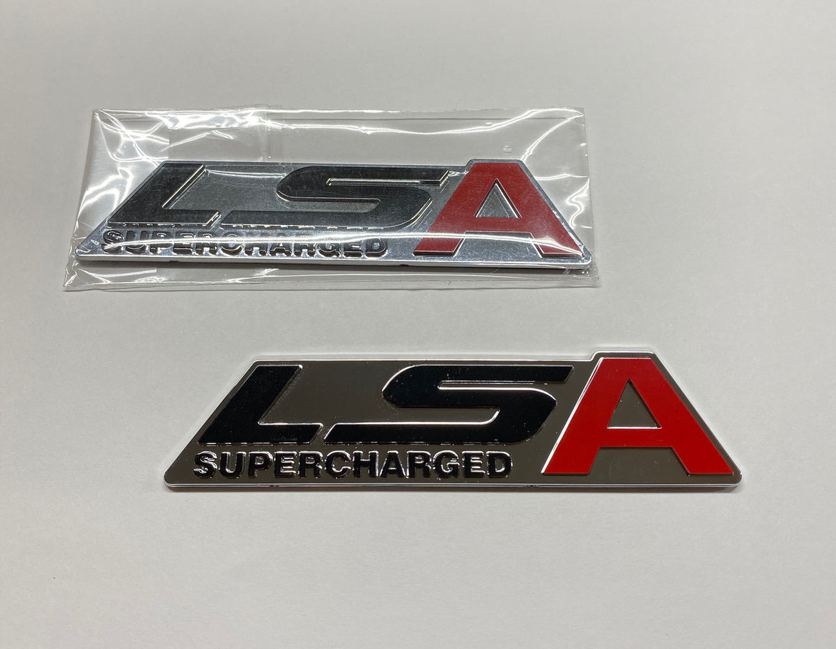 LSA Emblem LSA Badge SUPERCHARGED Emblem LSA Swap Supercharged ZL1 CTS ...